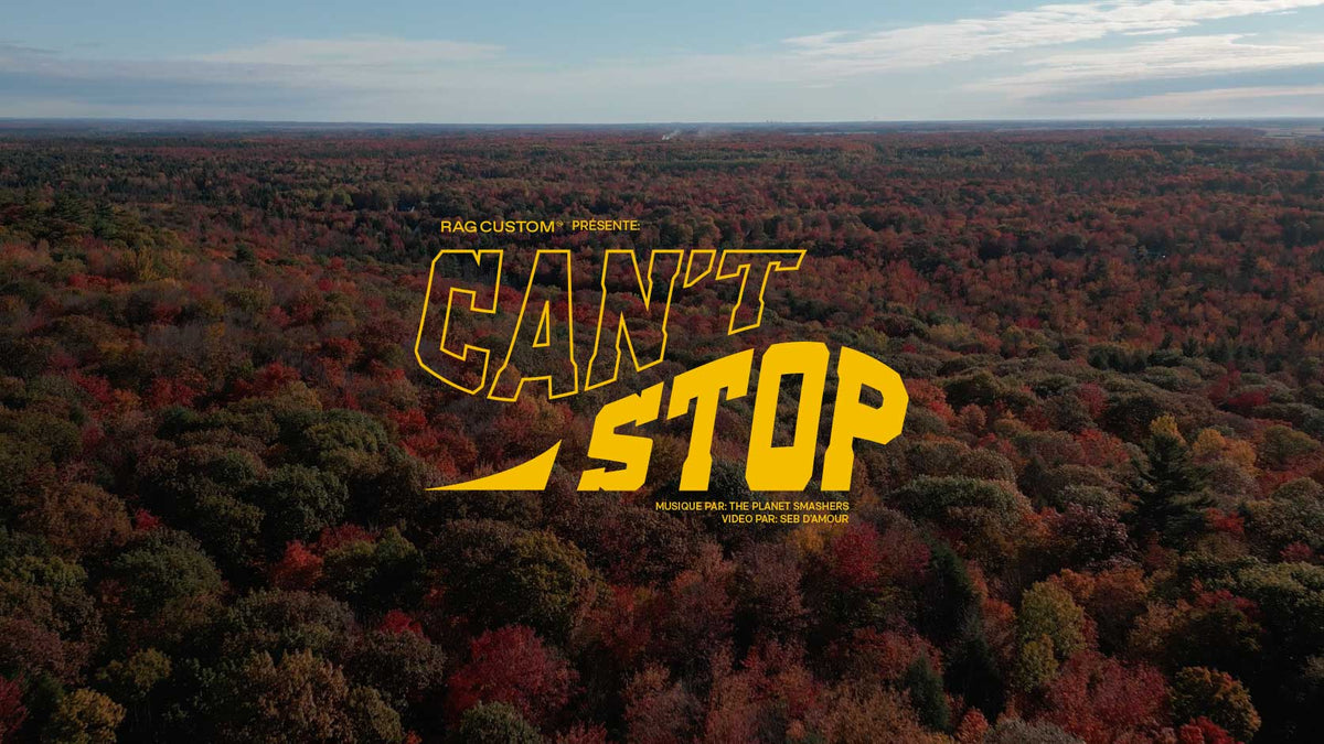 CAN'T STOP – RAG custom